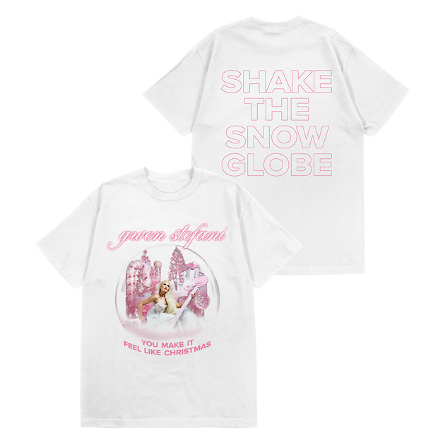 Shake The Snow Globe Tee - White – Gwen Stefani US Store